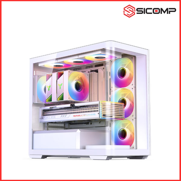 Vỏ case Jonsbo D300 White