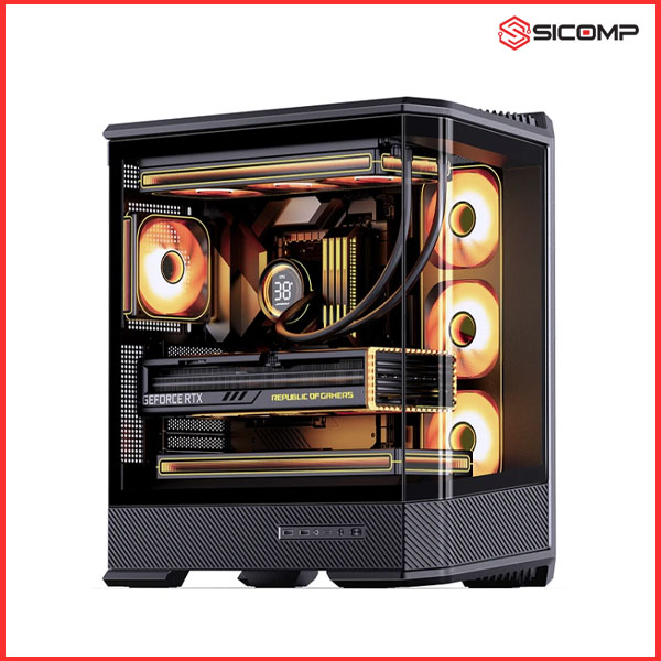 Vỏ case Jonsbo D400 Black