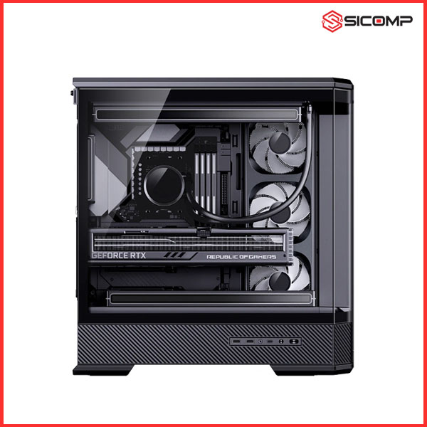 Vỏ case Jonsbo D400 Black