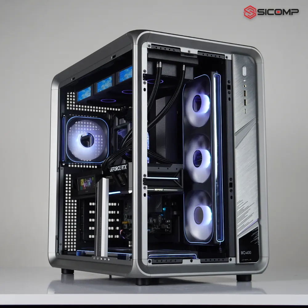 PCSC GAMING BO400 VULKAN (9950X3D - RTX 5070 - 32GB RAM - SSD 1TB - PSU ...