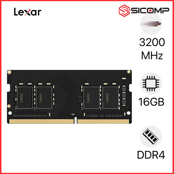 RAM LAPTOP LEXAR 16GB 3200MHZ DDR4 CL22